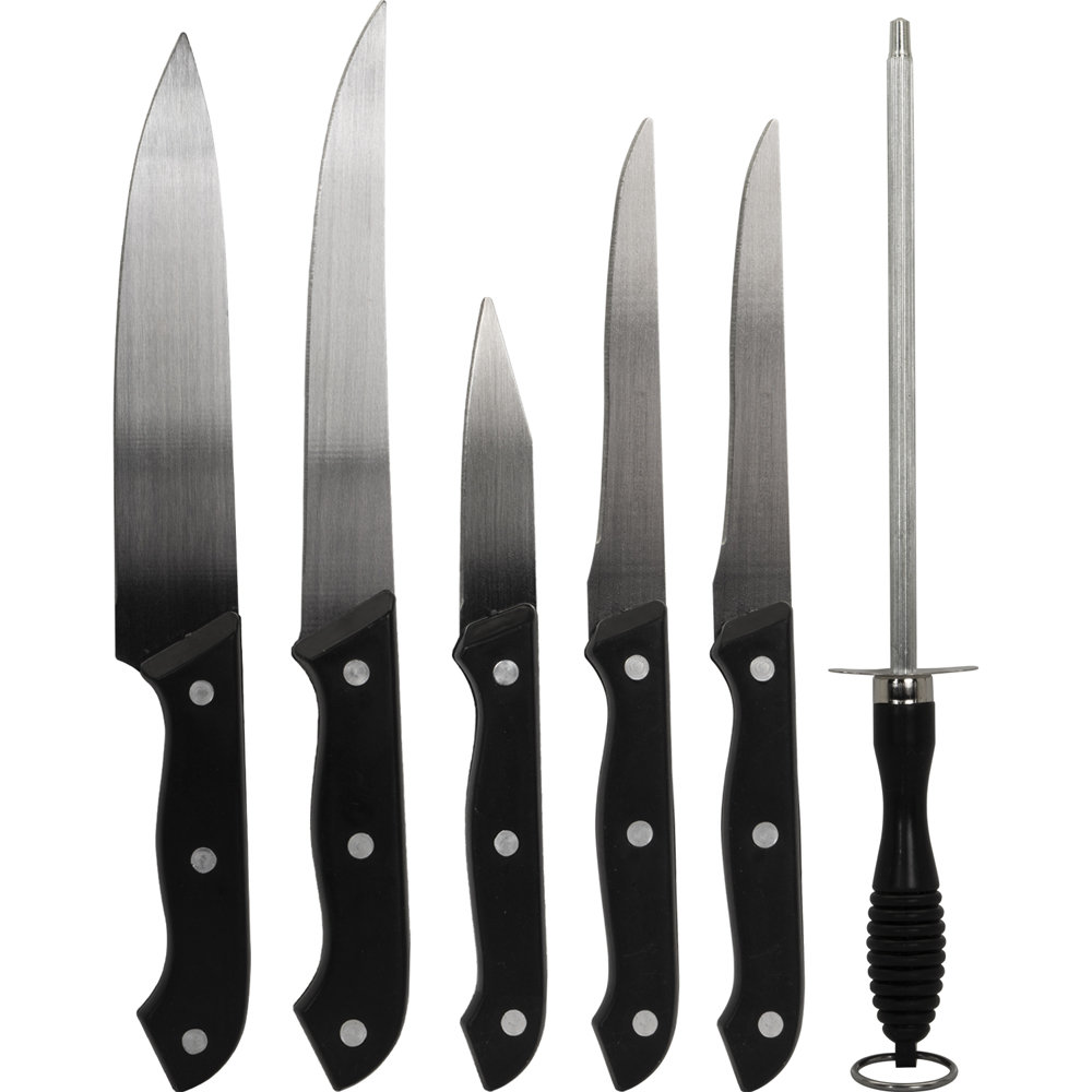 Deco Essentials 5 Piece Stainless Steel Assorted Knife Set | Wayfair