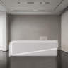 Artistic Soul XKX Premium Furniture Rectangular Modern Front Desk ...