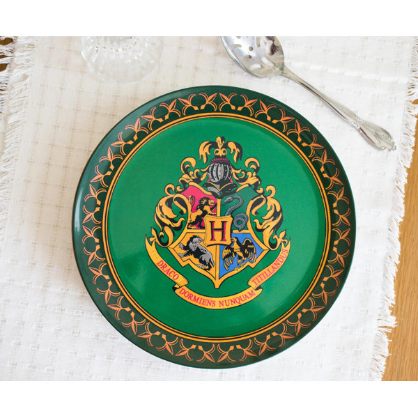 Silver Buffalo Harry Potter House Crests Melamine Dinner Plates | Set ...