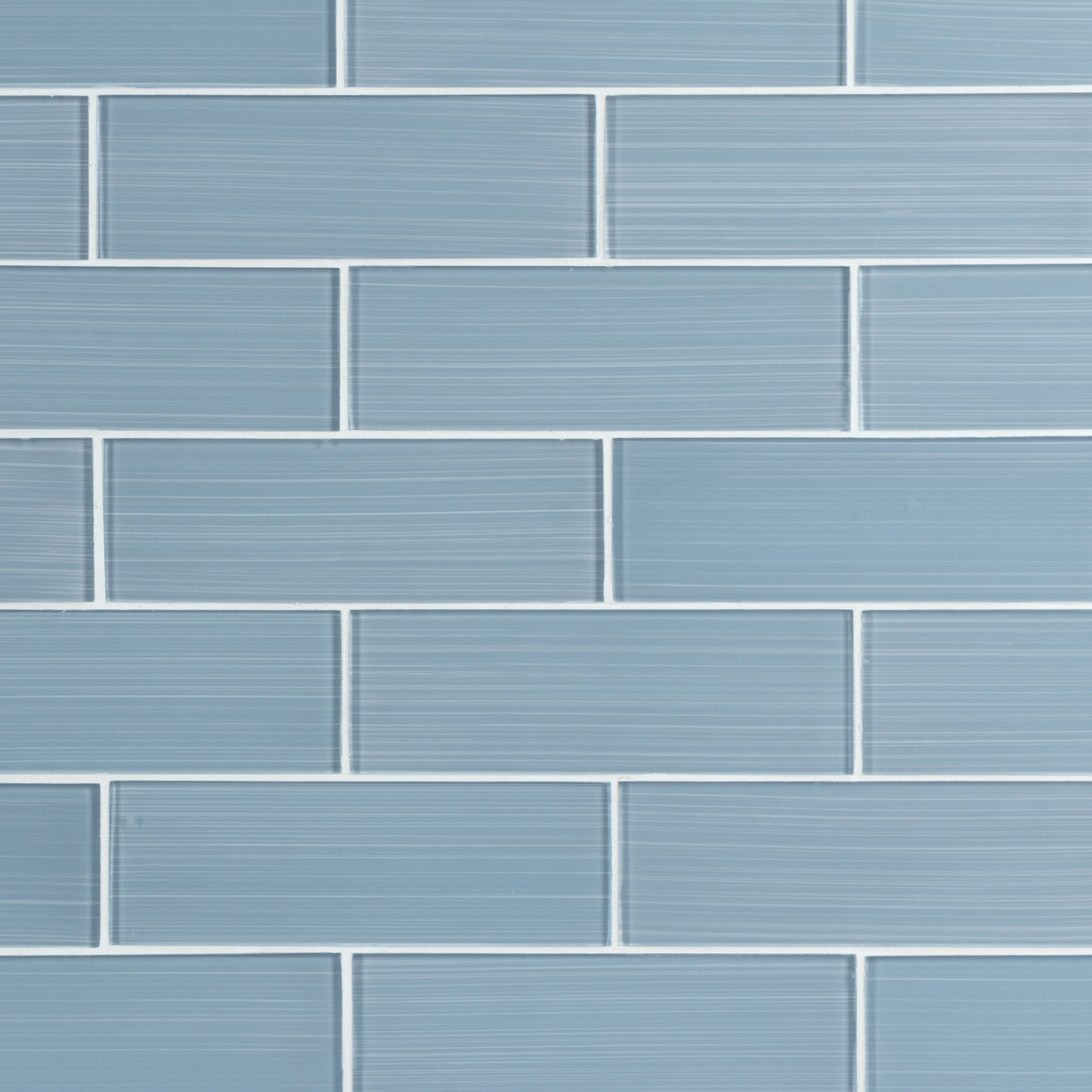 WS Tiles® Premium Hand Painted 3" x 9" Straight Edge Glass Subway Tile ...