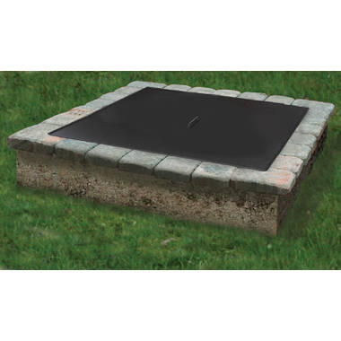 Master Flame Square Carbon Steel Fire Pit Lid | Wayfair