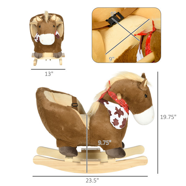 Qaba Rocking Horse & Reviews | Wayfair