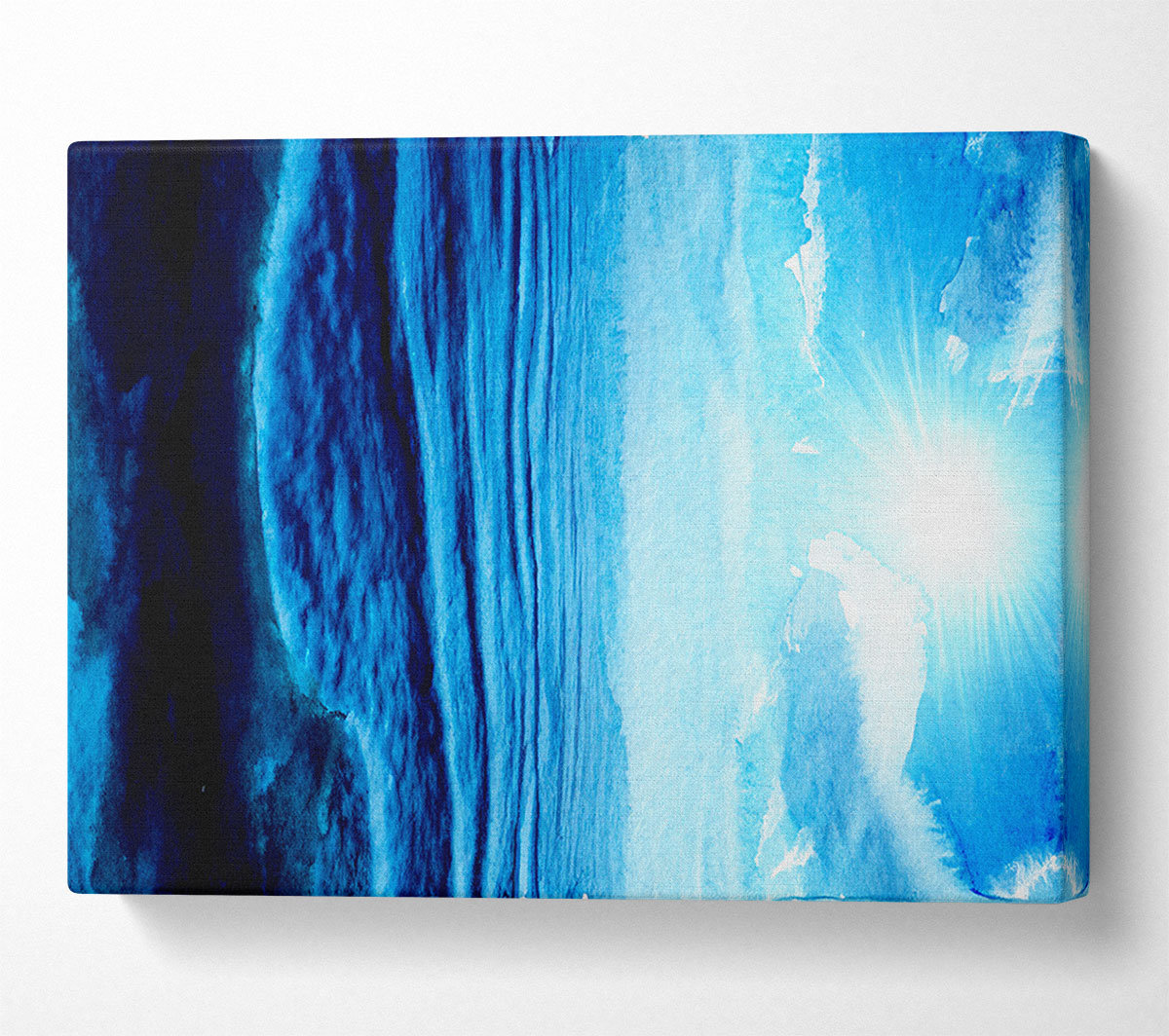 House of Hampton The Blue Star Sun - Print | Wayfair.co.uk