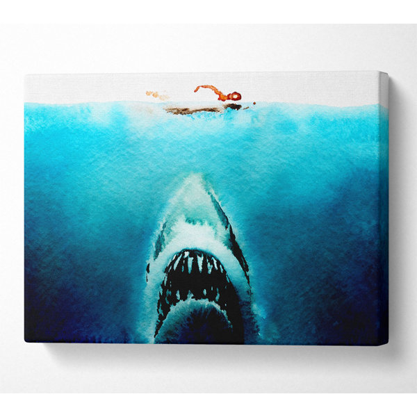 Breakwater Bay Jaws - Wrapped Canvas Art Prints | Wayfair.co.uk