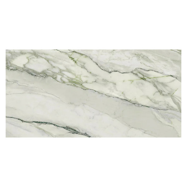 Apollo Tile Splendor 24 X 48 In. Matte Soft White With Sage Green Vein ...