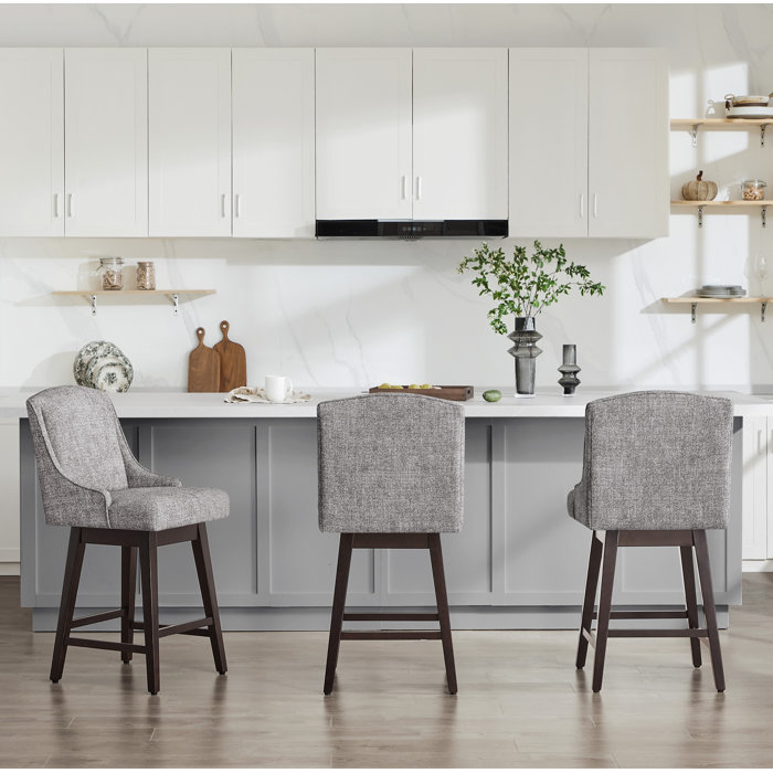 Lark Manor Annelotte 26'' Swivel Counter Stool & Reviews | Wayfair
