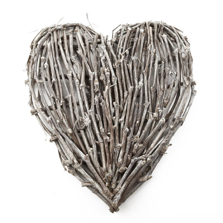 August Grove Large Twig Heart | Wayfair.co.uk