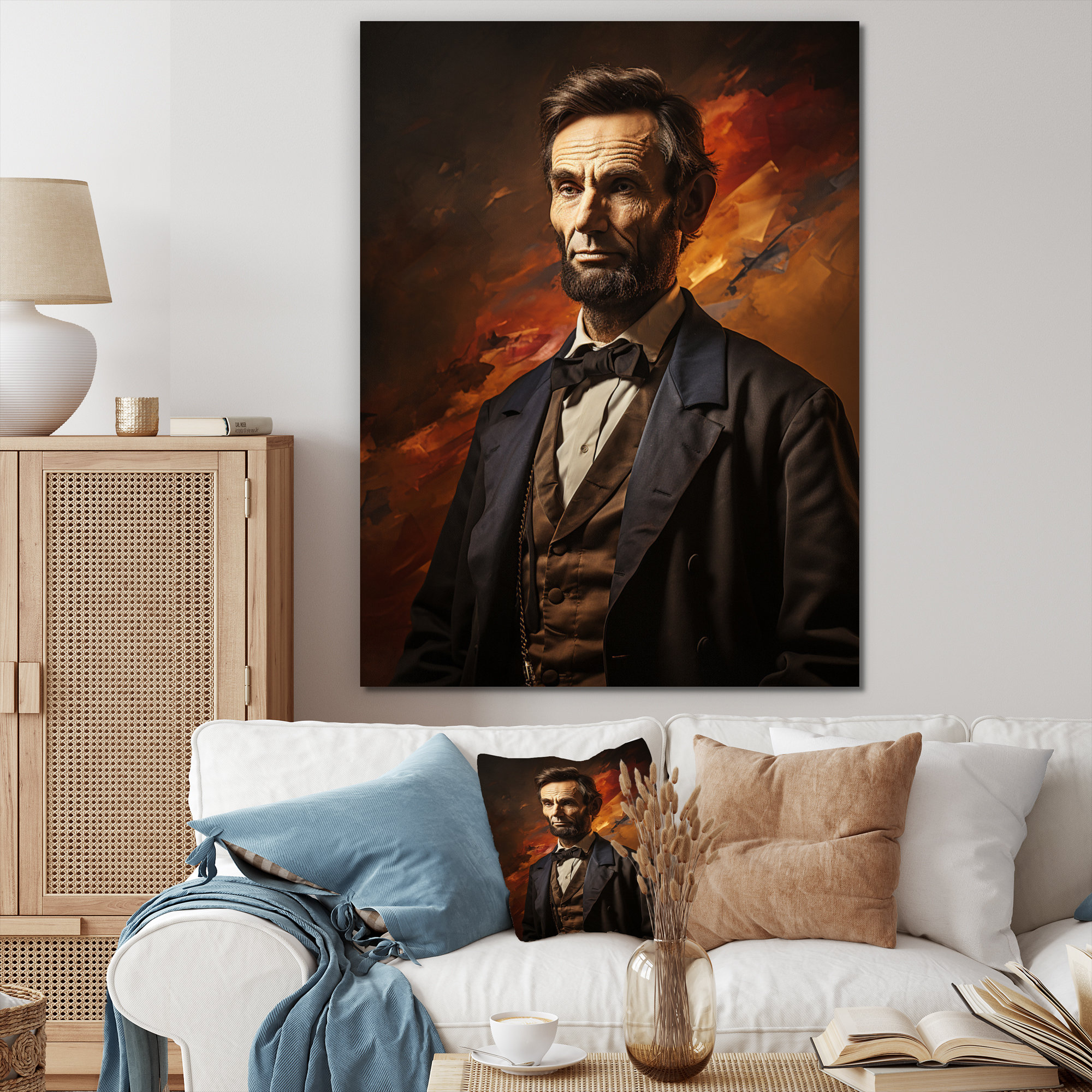 Darby Home Co Abraham Lincoln President Portrait I - President ...