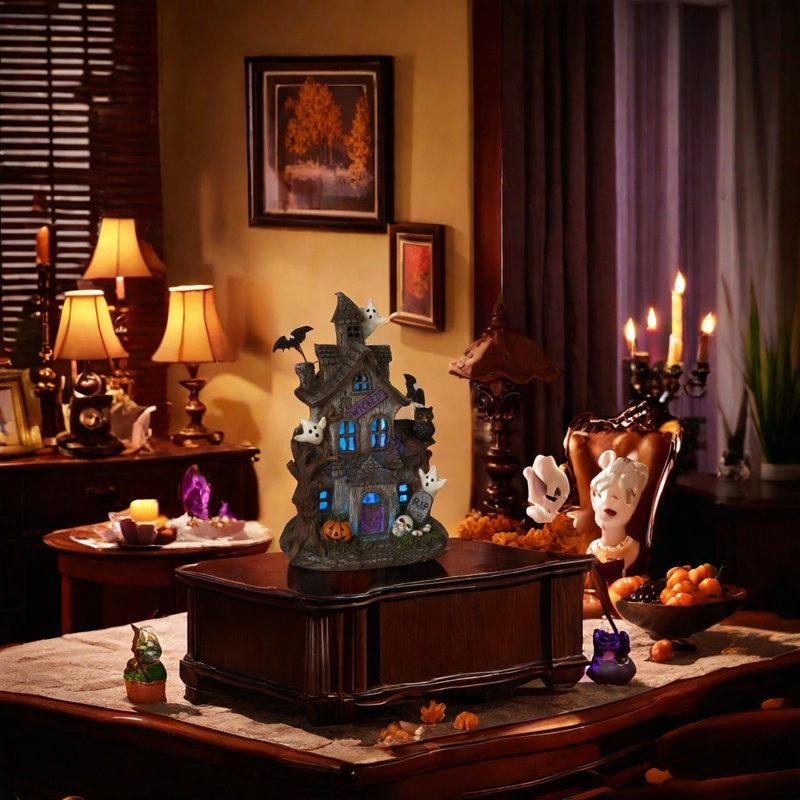 The Holiday Aisle® 11.5-Inch LED Lighted Color Changing Halloween ...