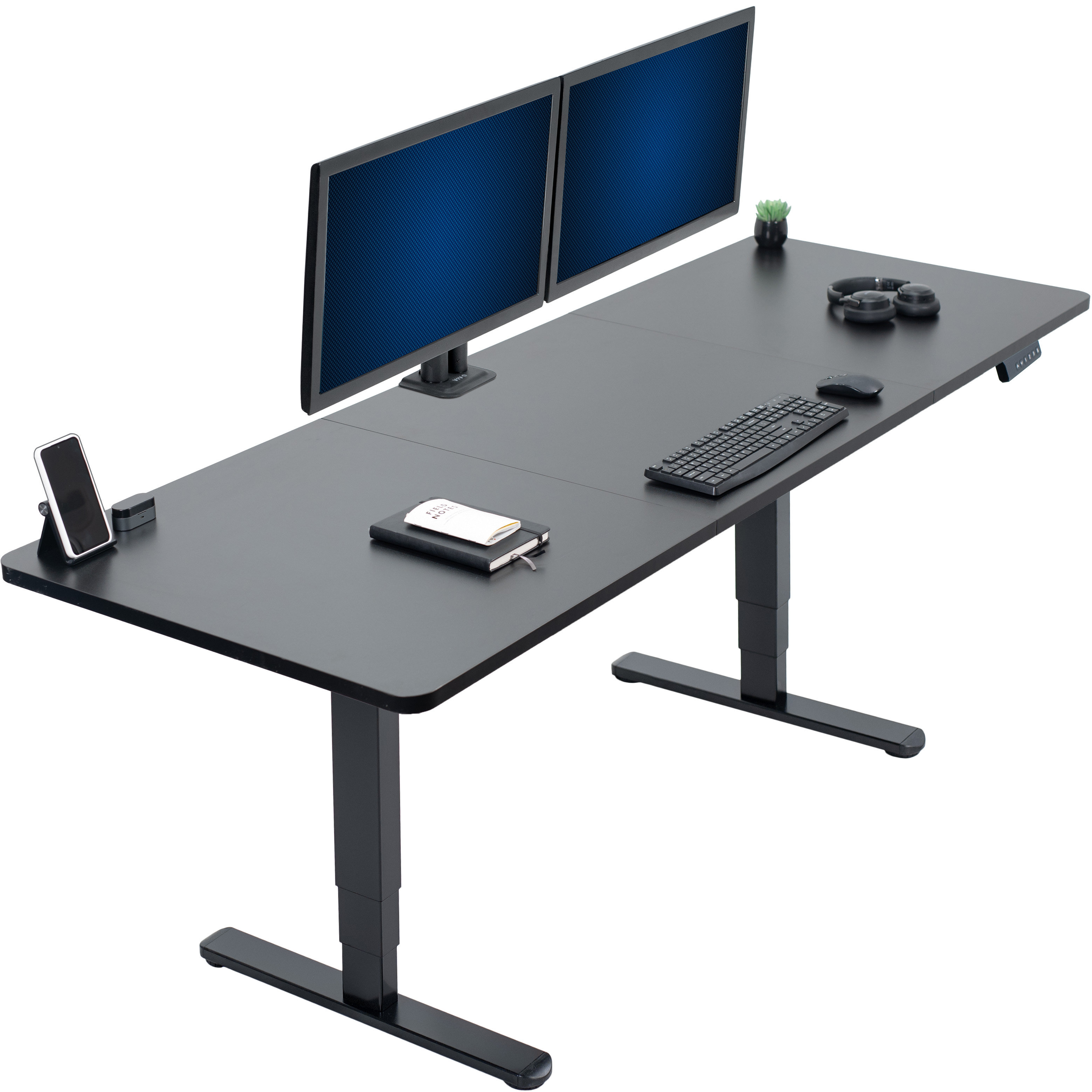 Vivo Electric 83” X 30” Stand Up Desk Workstation | Wayfair