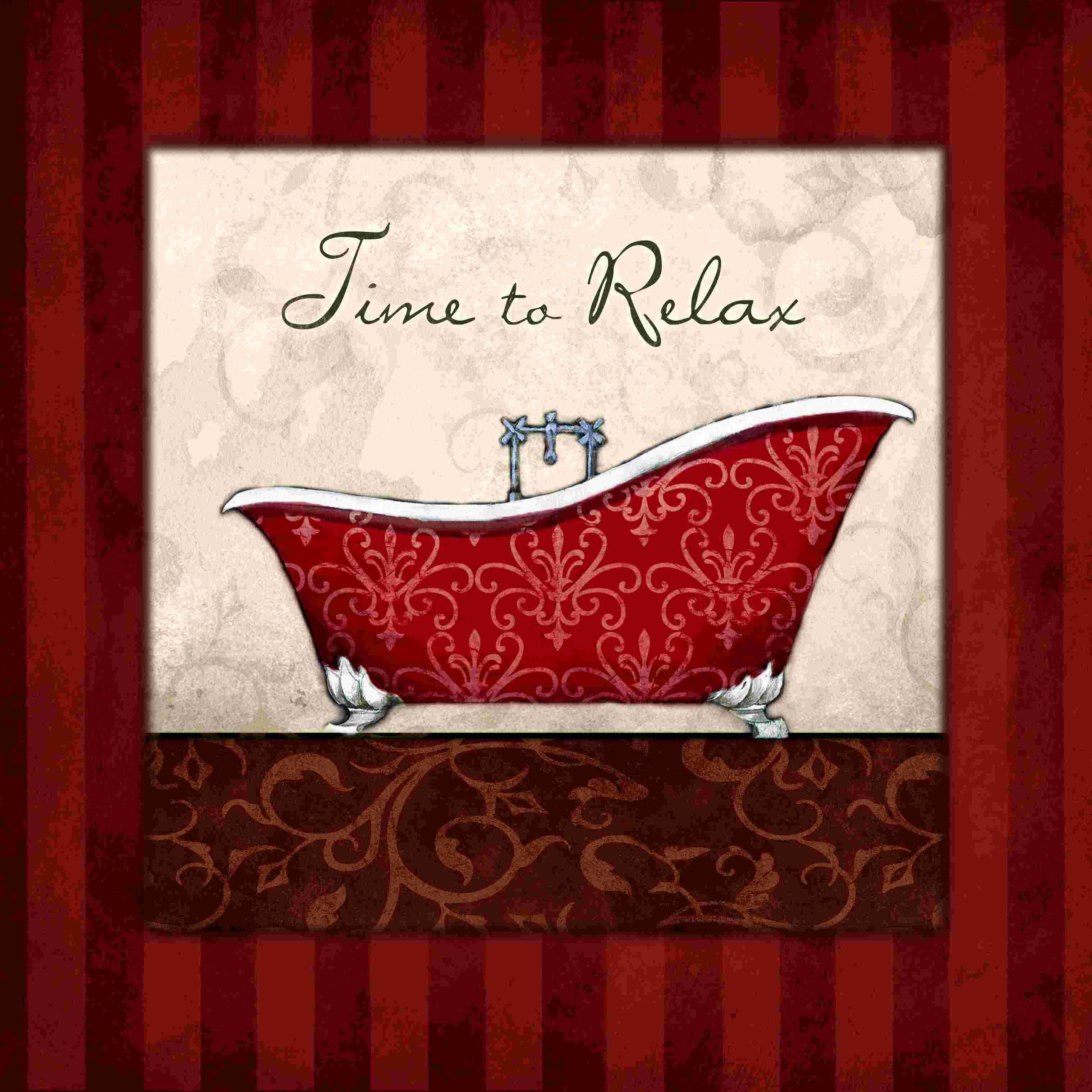 Ophelia & Co. Time to Relax Red Wrapped Canvas Print | Wayfair