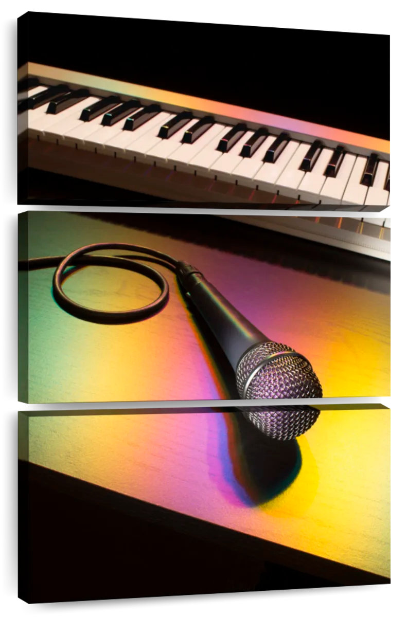 Elephant Stock Microphone And Piano | Wayfair