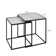 Brayden Studio Ambor 55cm Glass Top Nesting Side Table for Living Room ...