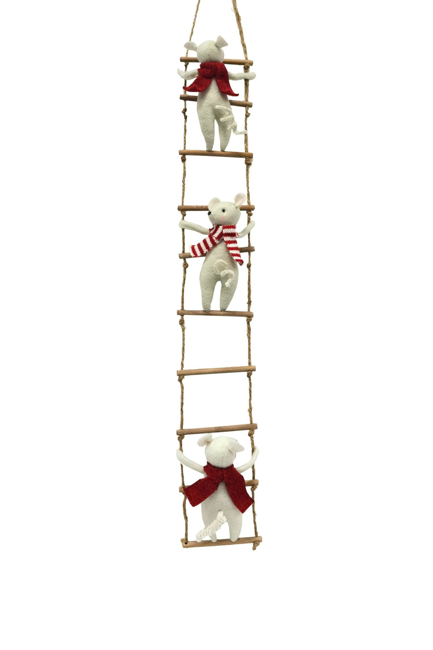 The Holiday Aisle® Ivory Mouse Ladder - Wayfair Canada
