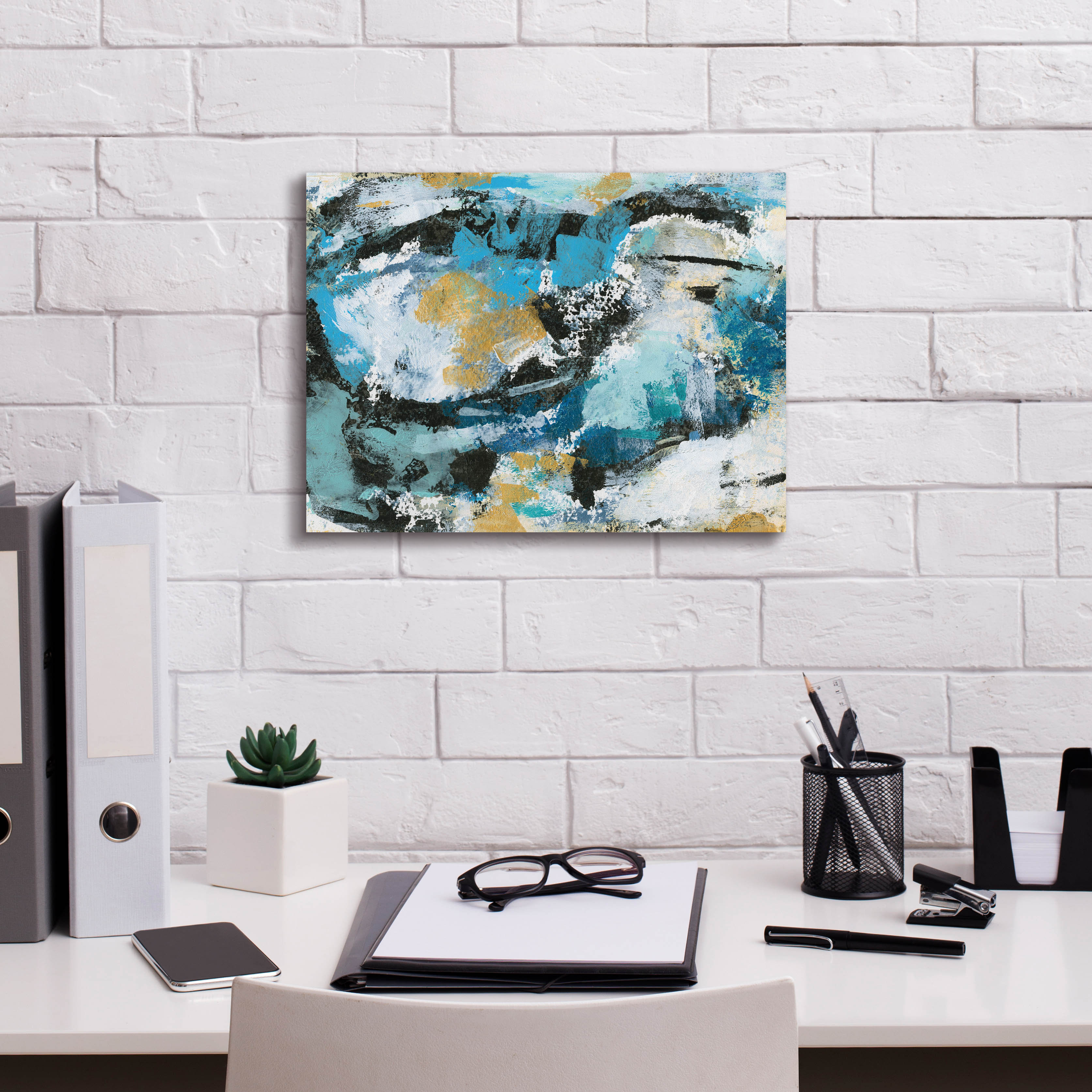 Epic Graffiti 'Impromptu I' by Silvia Vassileva, Canvas Wall Art, 16" x ...