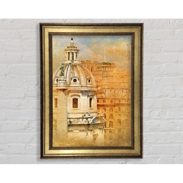 Bright Star Ancient St Peters Basilica - Single Picture Frame Art ...