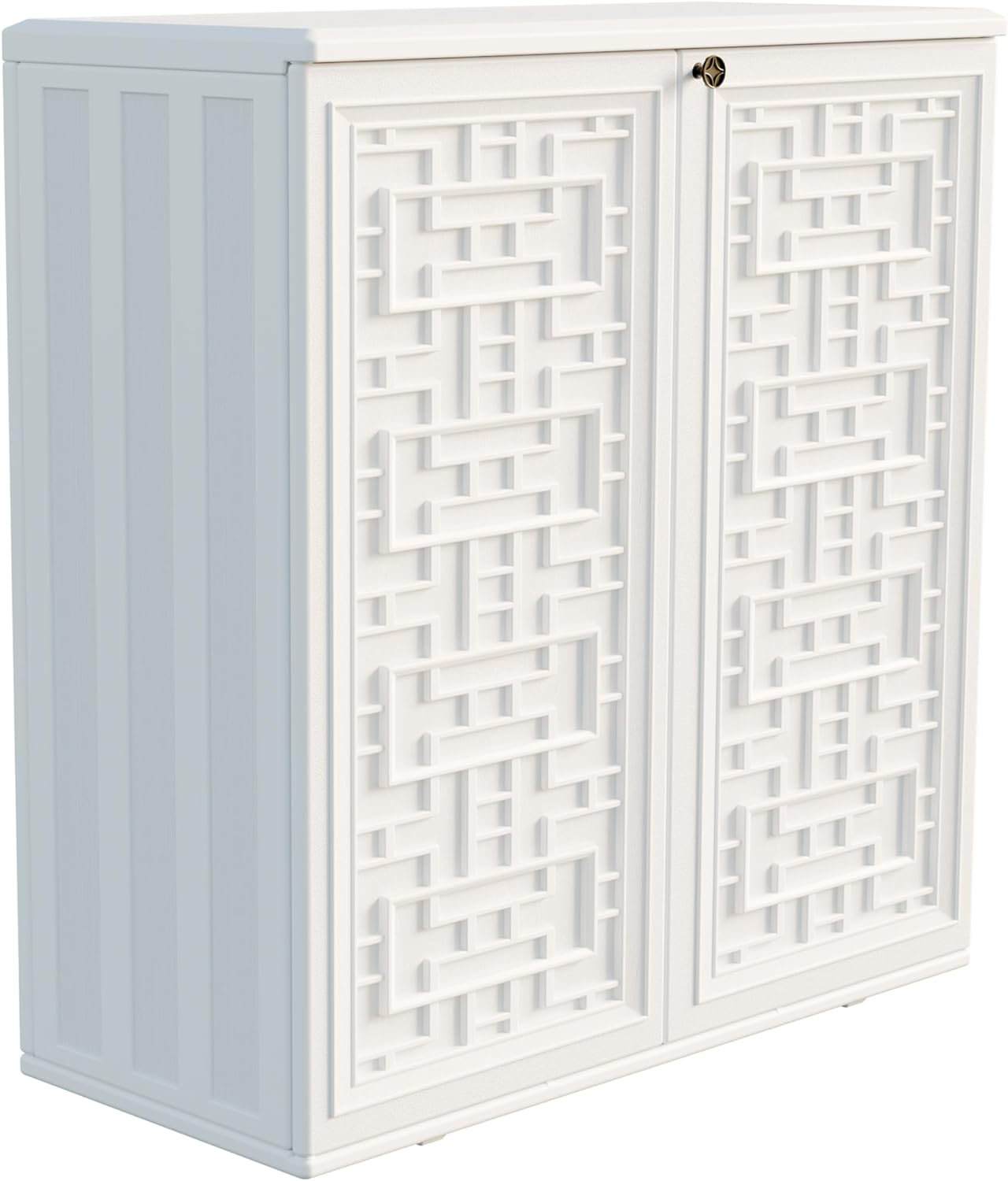 Wildon Home® White Outdoor Jy Storage Cabinet | Wayfair