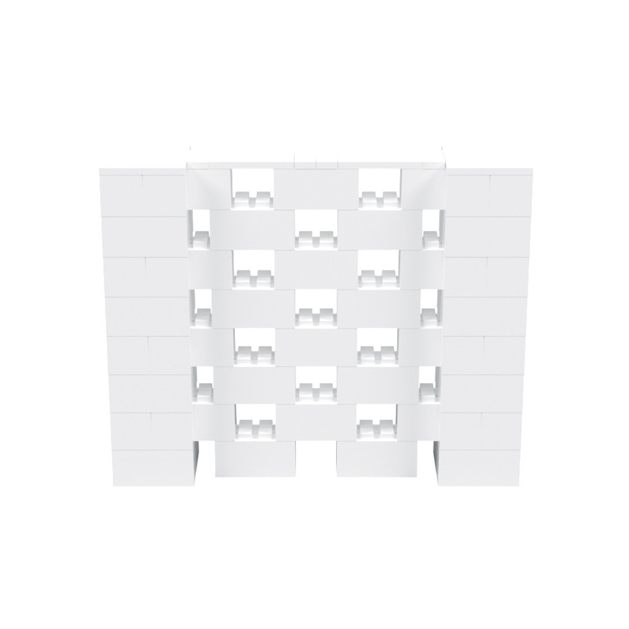 Versare 4' Tall Everblock Staggered Wall Kit | Wayfair