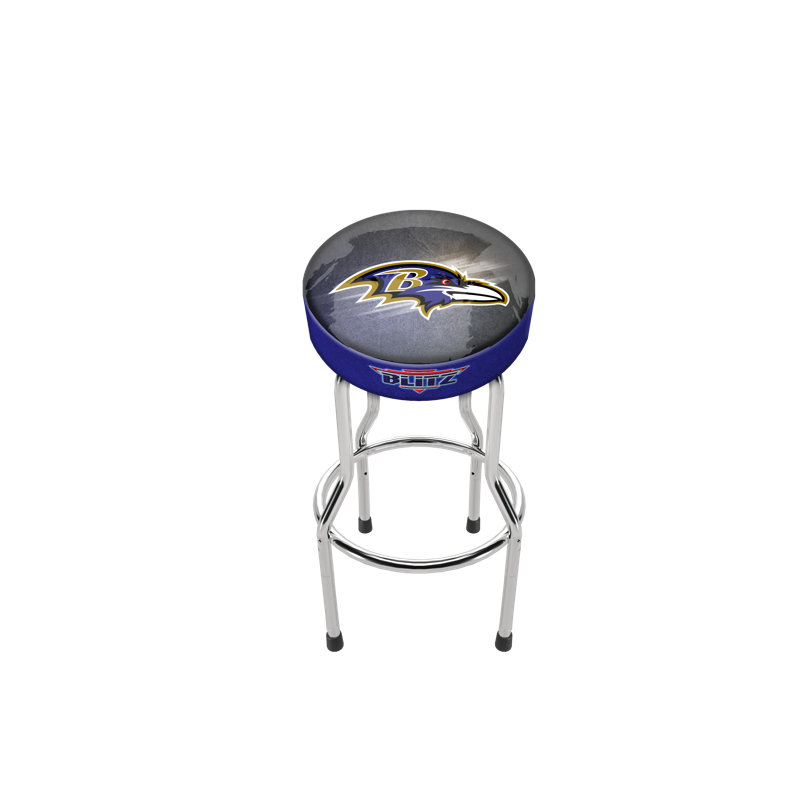 Arcade 1Up Baltimore Ravens Adjustable NFL Blitz Team Pub Stool ...