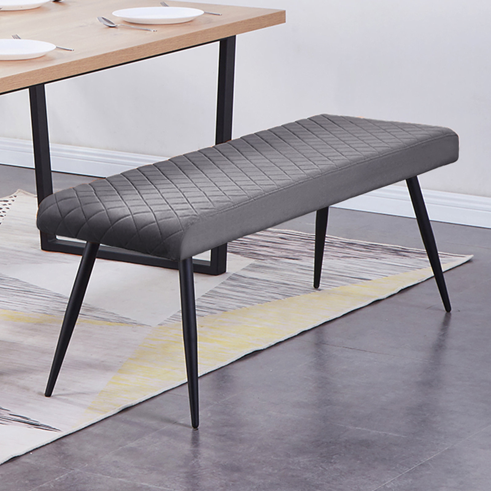 George Oliver Depue Upholstered Bench & Reviews | Wayfair.co.uk