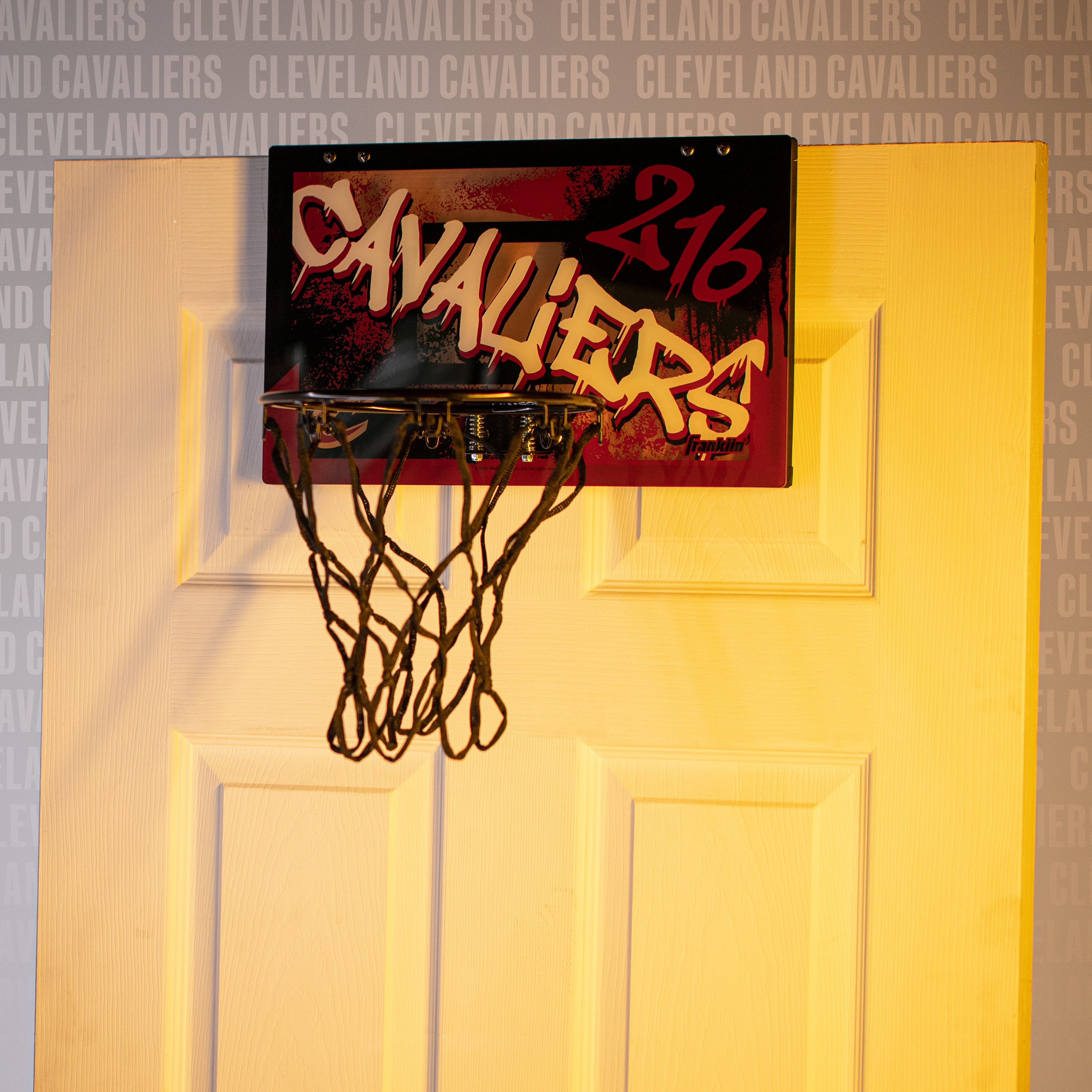 Franklin Sports NBA Cleveland Cavaliers Over the Door Basketball Hoop ...