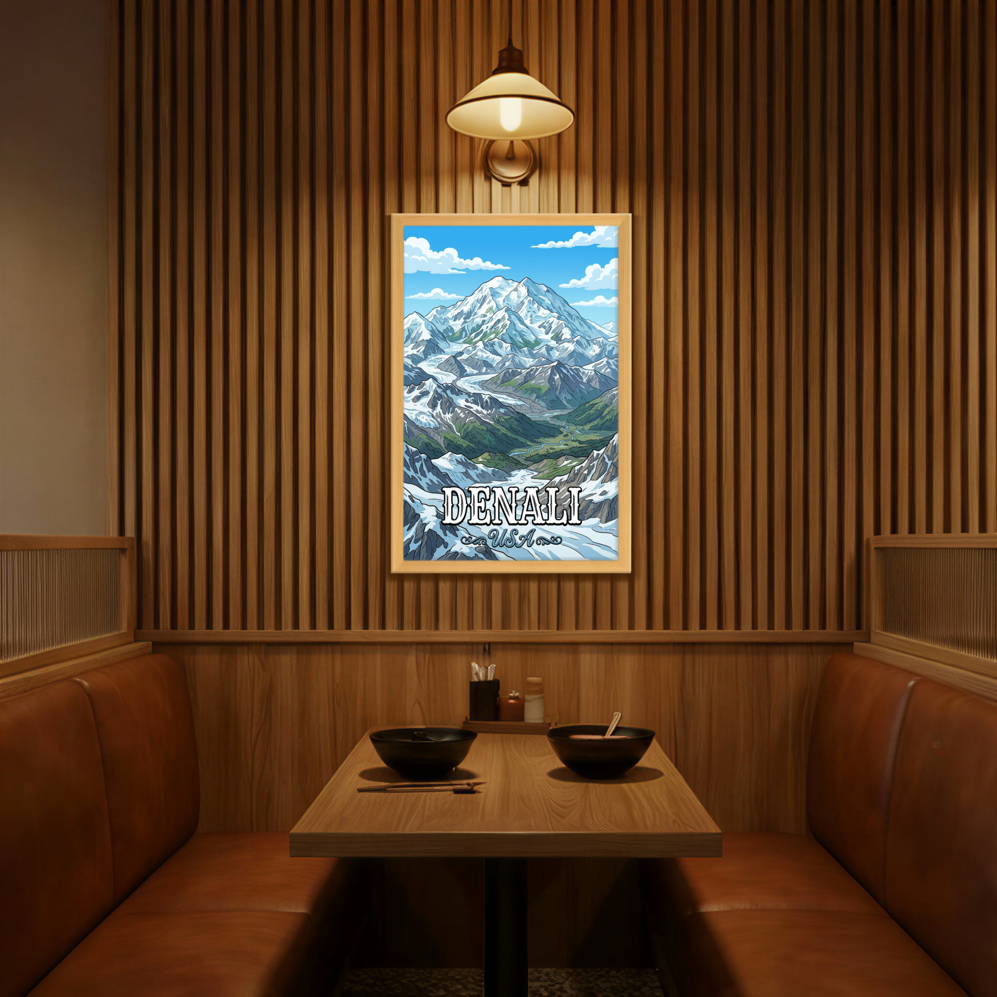 Foundry Select Scenic & Cityscapes Denali Mountain Landscape Art Print ...
