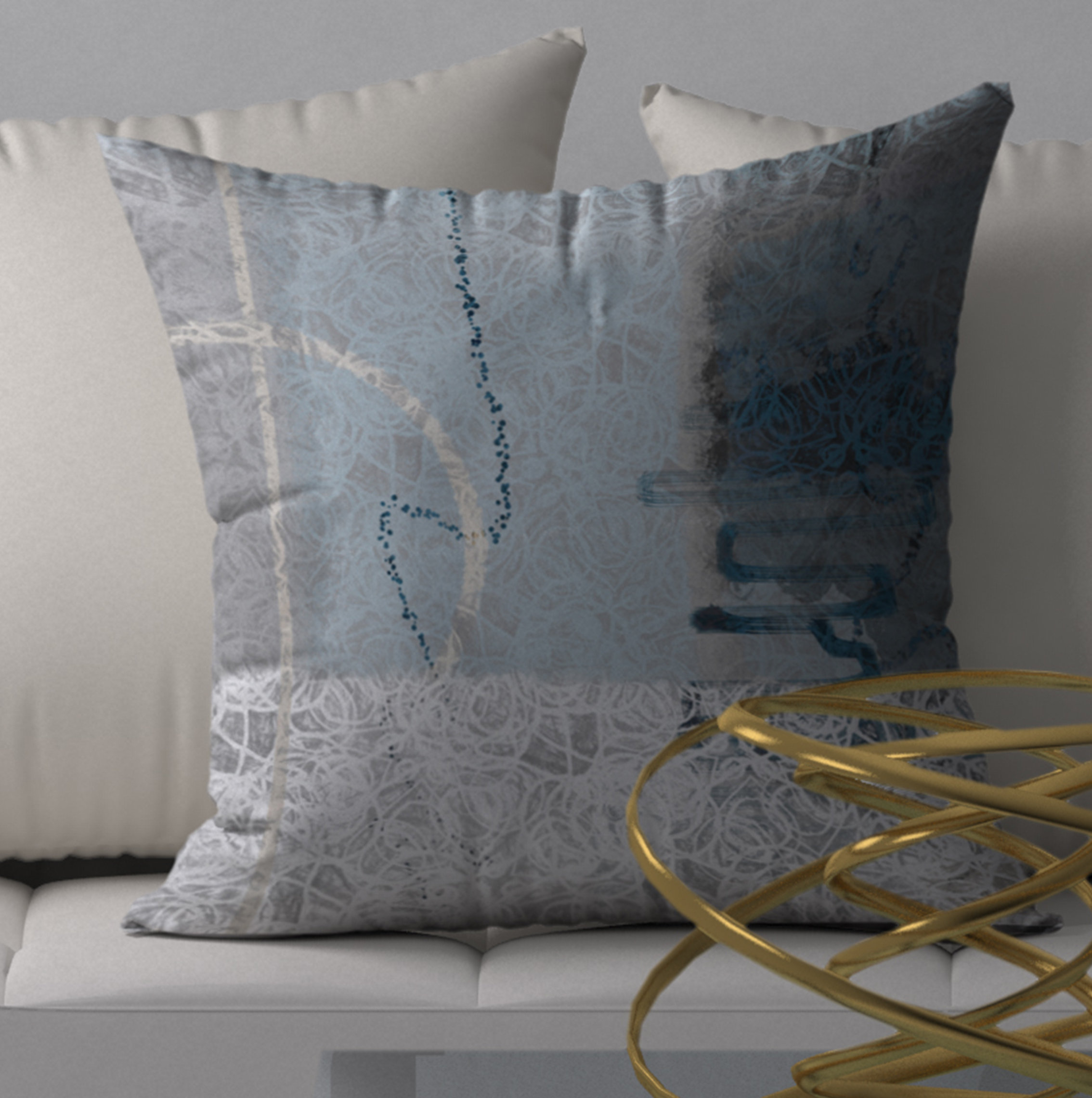 LeRoi Products Boost Ace Square Pillow Cover & Insert | Wayfair