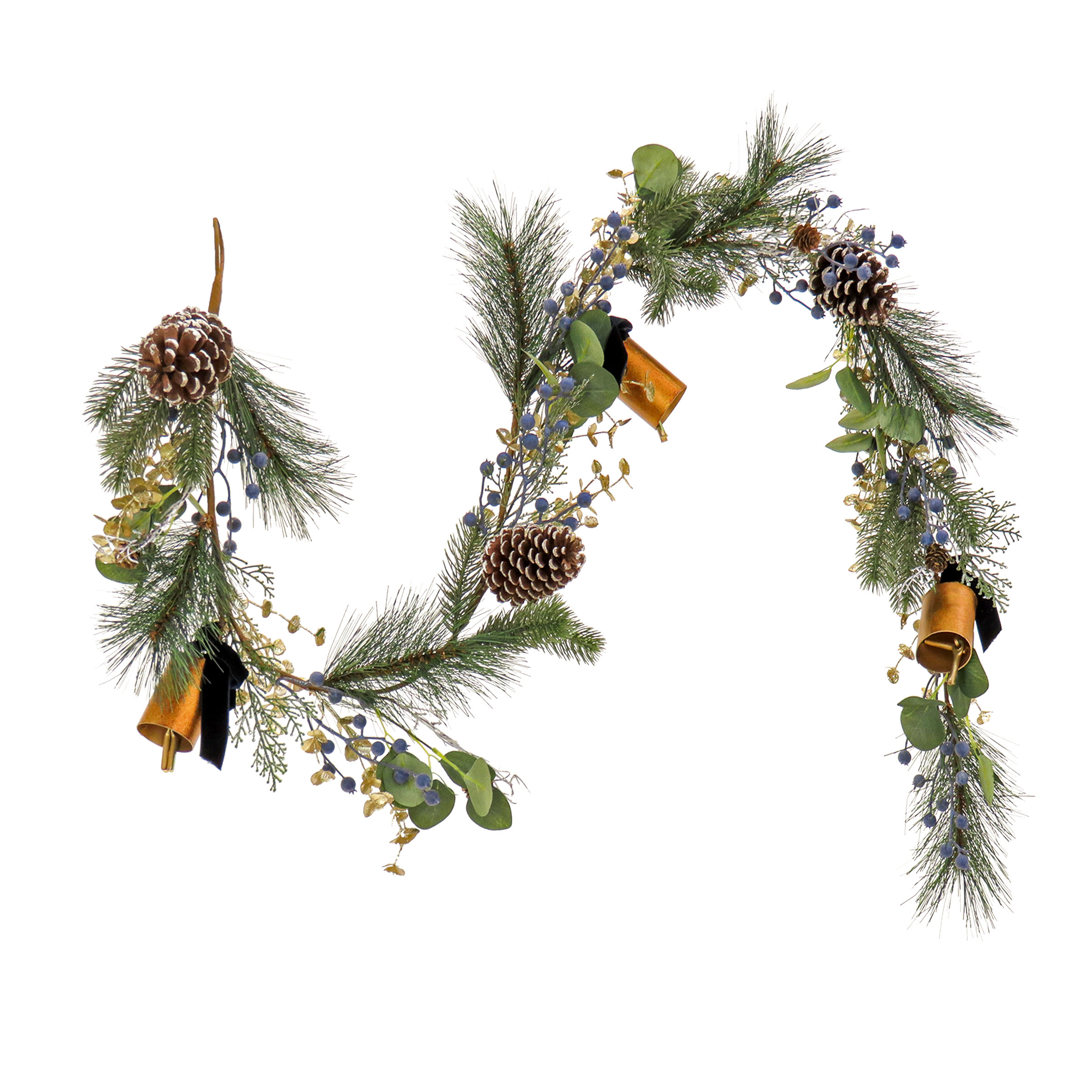 National Tree Company HGTV Home Collection Swiss Chic Garland & Reviews ...