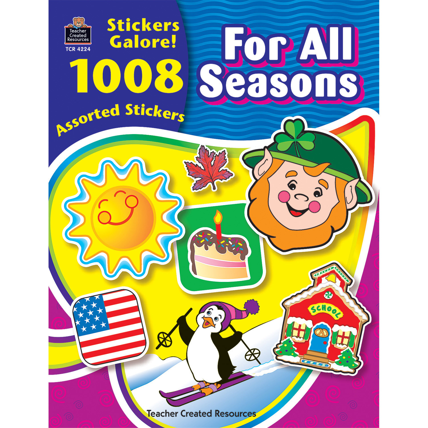 Teacher Created Resources All Seasons Sticker Book | Wayfair