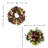 The Holiday Aisle® Ember Holiday Bundle ft 26" Hydrangea Wreath and ...