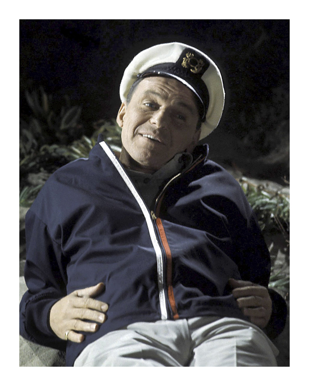 Globe Photos Entertainment Portrait Of Frank Sinatra In Sailors Uniform ...