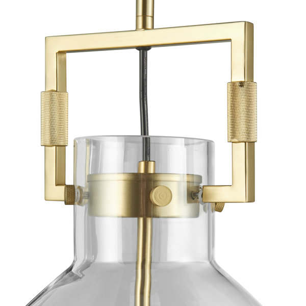 Mercer41 Pualani 1 - Light Gold Simple Pendant | Wayfair