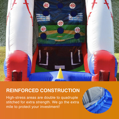 JumpOrange Baseball Target Game Inflatable for Kids and Adults (with ...