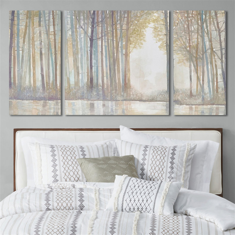 HLILish Triptych 3-Piece Canvas Wall Art Set | Wayfair