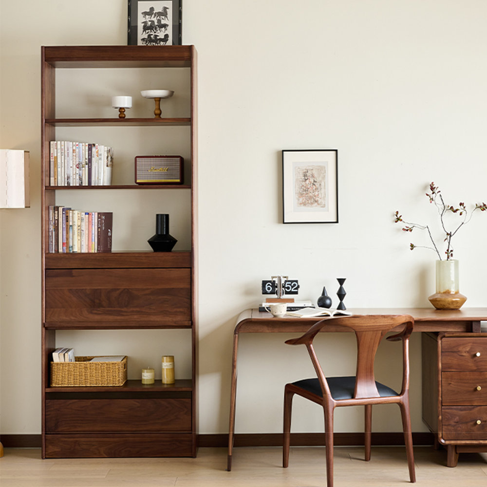 Hokku Designs Modern and contemporary simple style bookcase | Wayfair