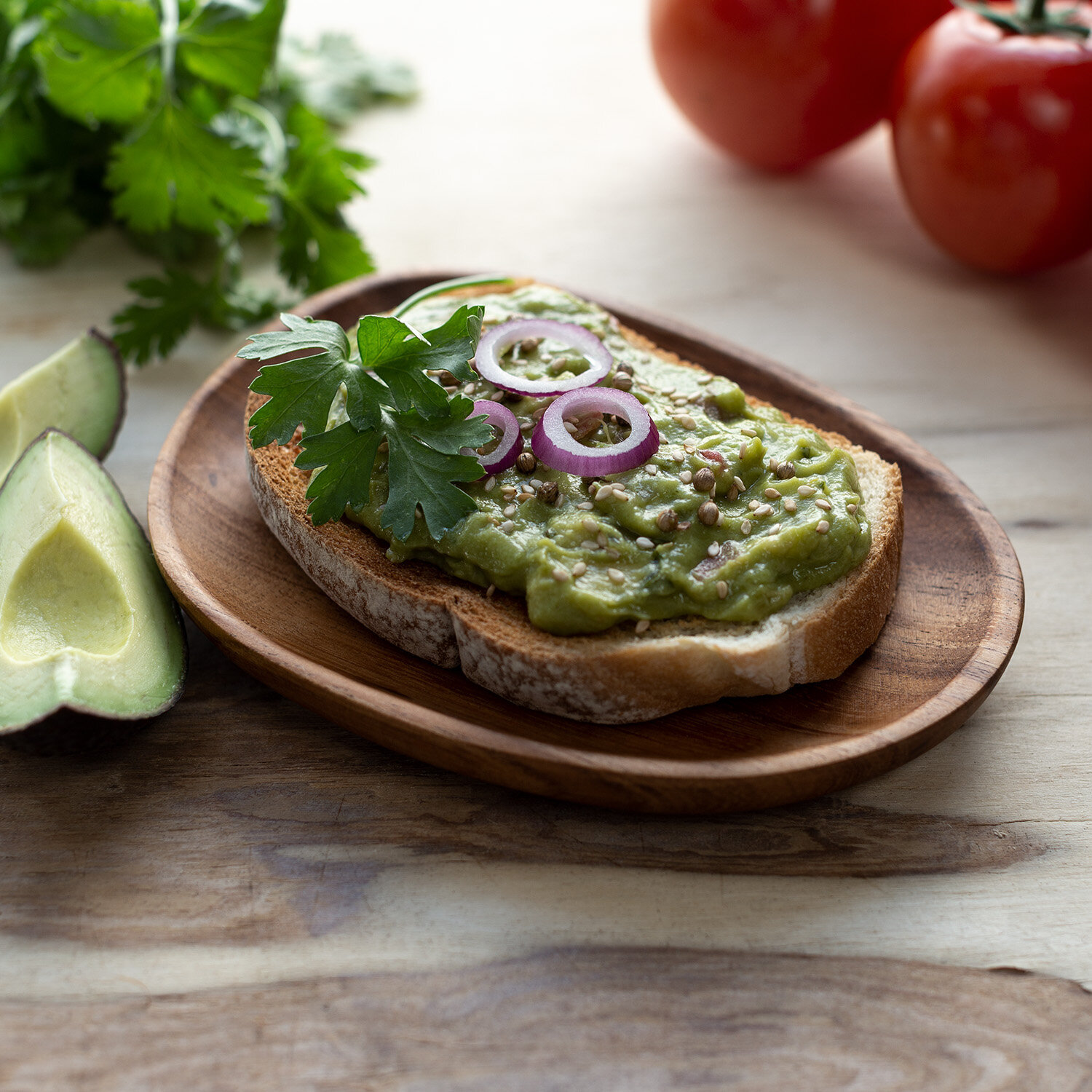 Loon Peak® Samime 4 Piece Solid Acacia Wood Dinnerware Set service for ...