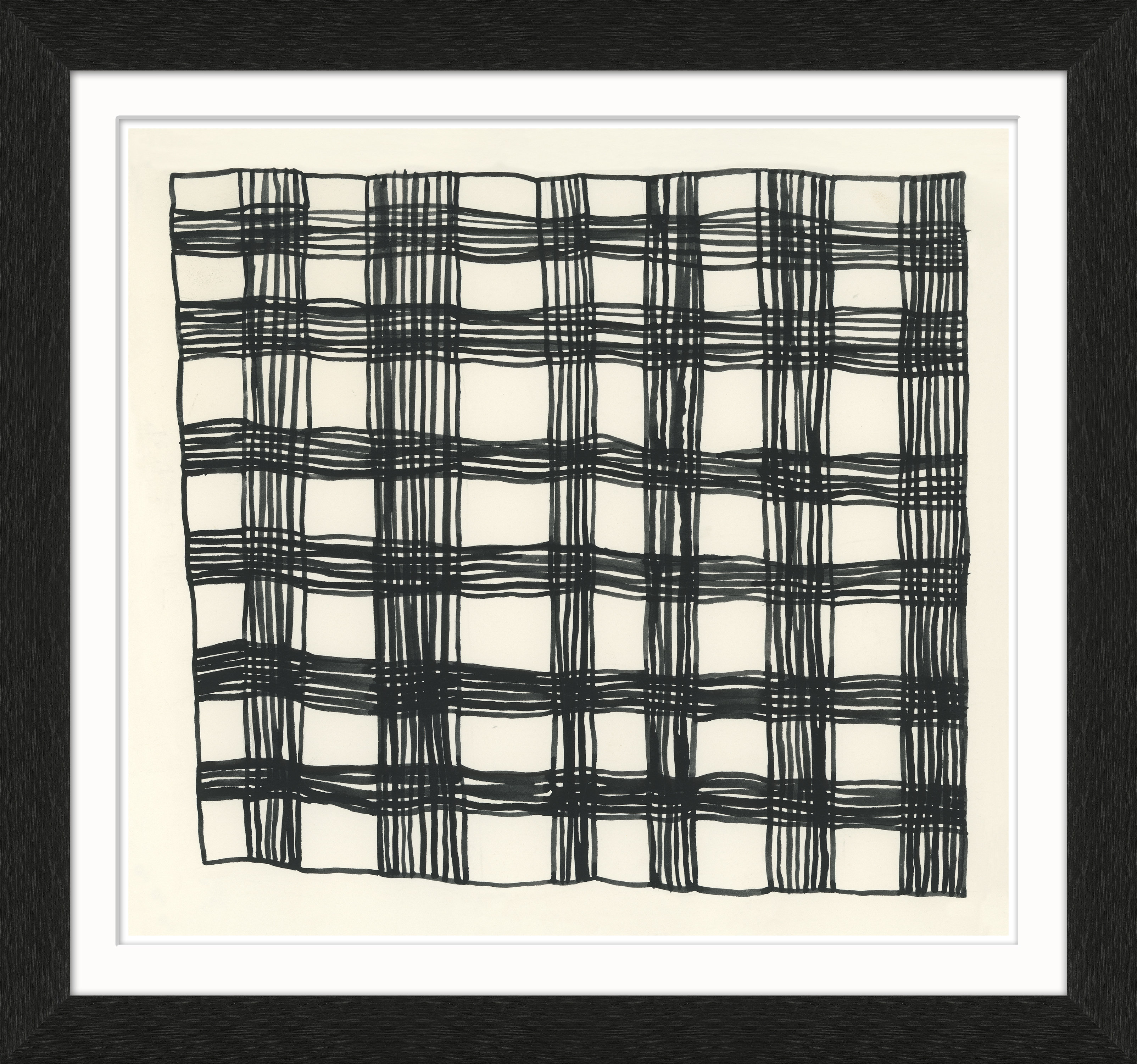 Soicher Marin Plaid' by Susan Hable Picture Frame Painting | Wayfair