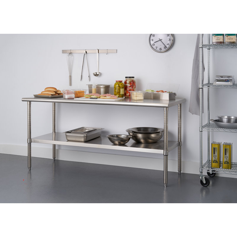 Symple Stuff Christiano EcoStorage Prep Table | Wayfair
