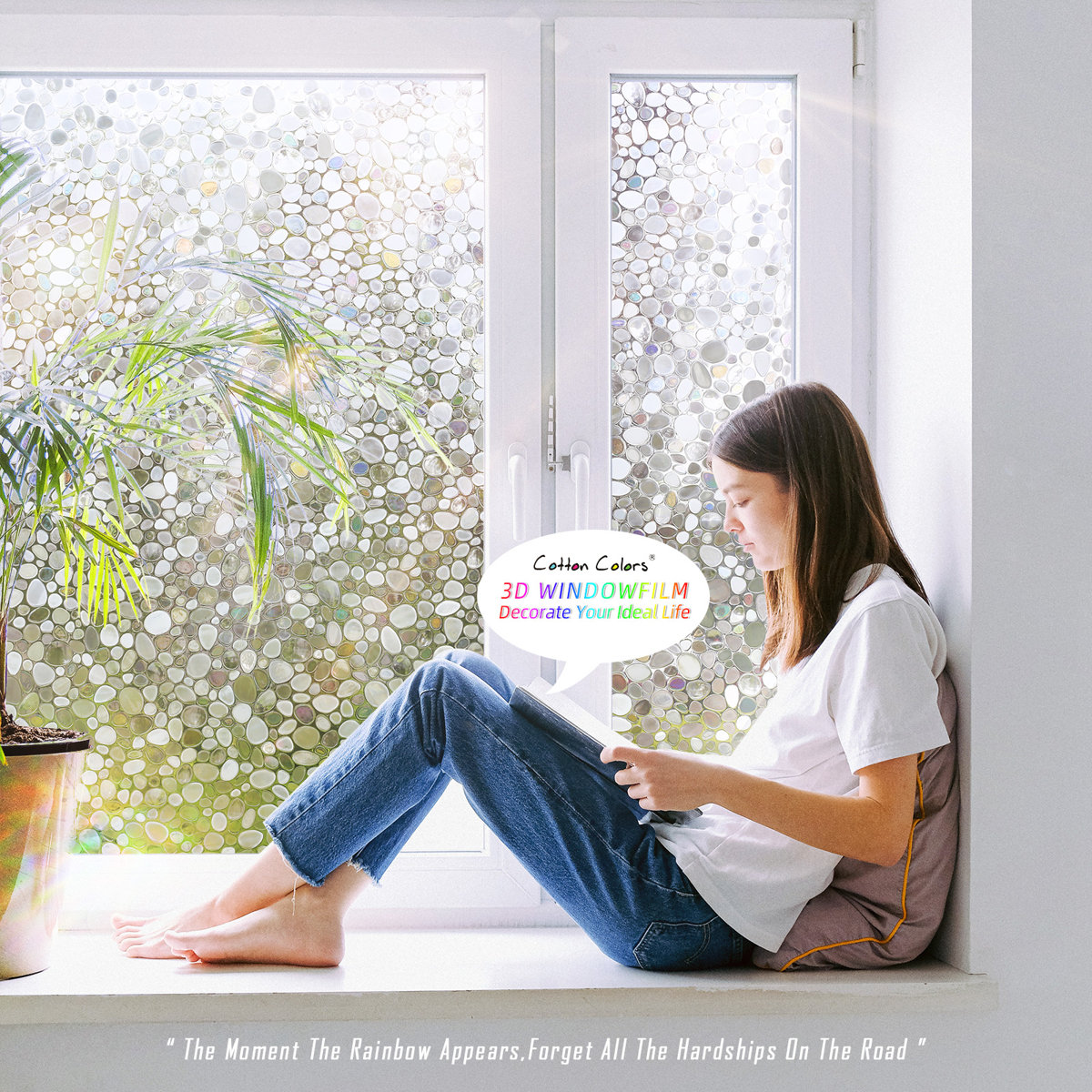 Red Barrel Studio® Red Barrel Studio Decorative Static Cling Vinyl ...