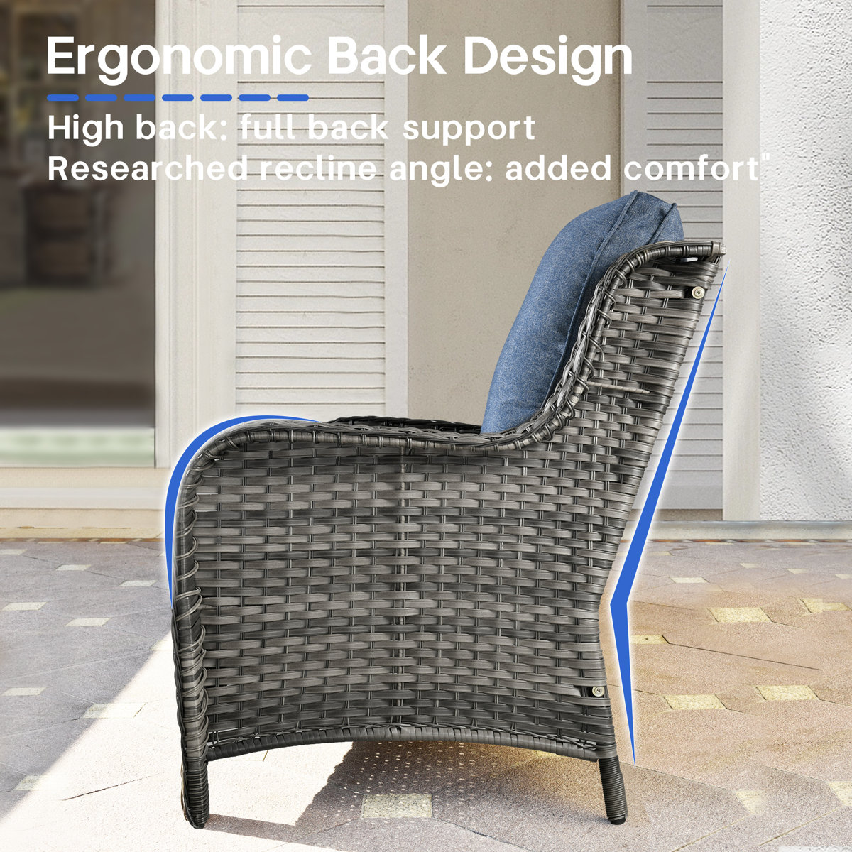 Ebern Designs Klodjana Polyethylene (PE) Wicker 7 - Person Seating ...