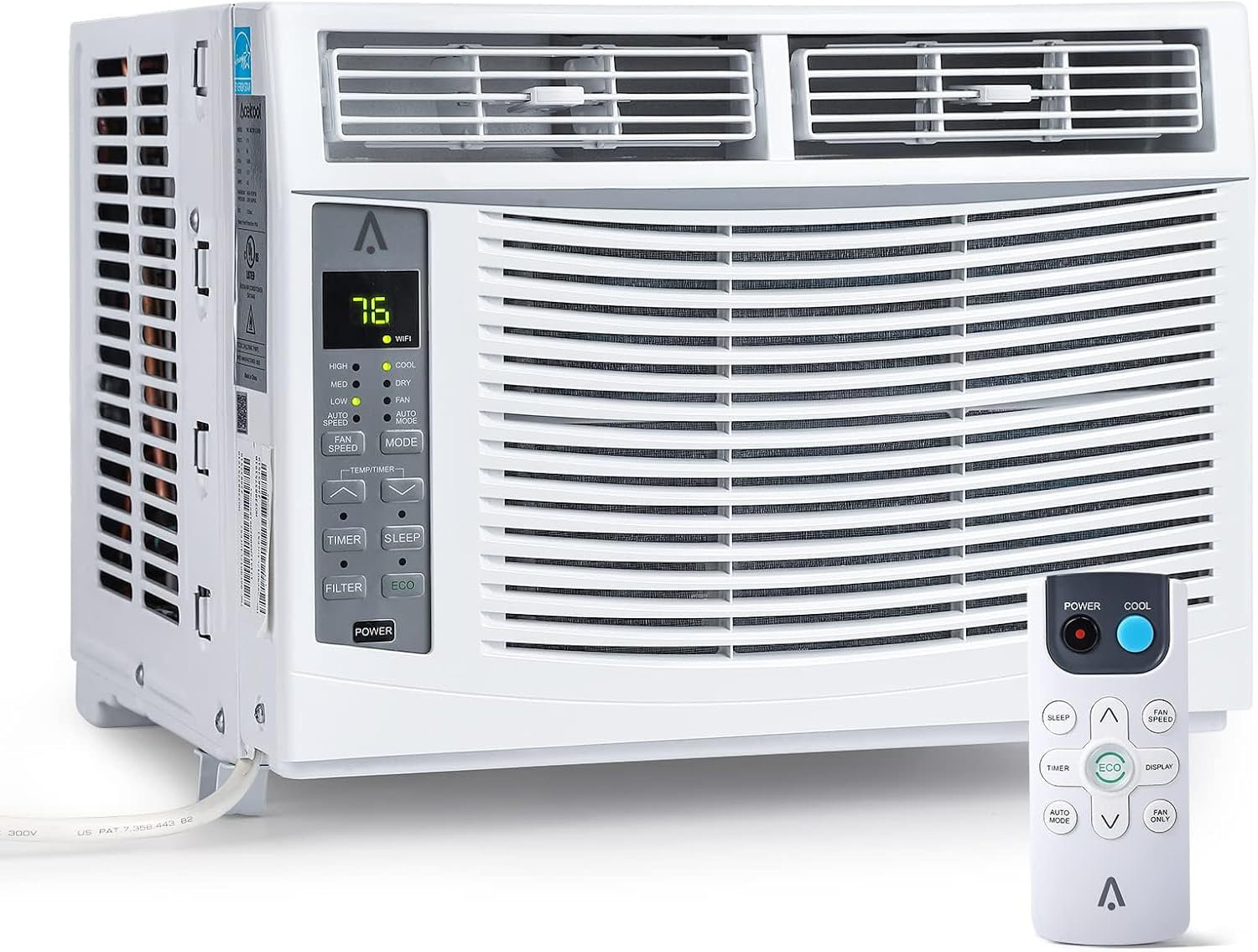 gaomon WIFI Window Air Conditioner, 6000 BTU Window Unit Air ...