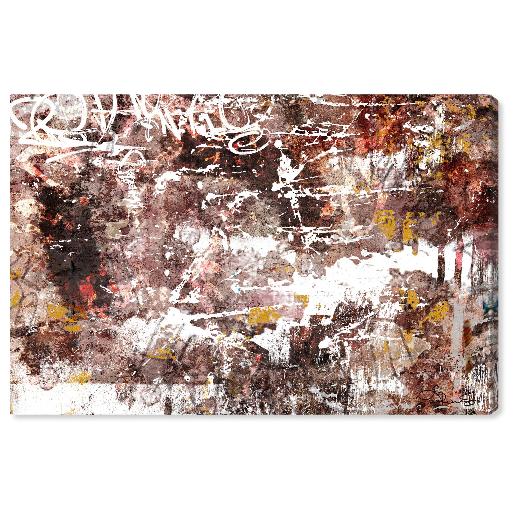 Art Remedy Kawasaki Canvas Elegant Abstract Wall Art by Art Remedy ...