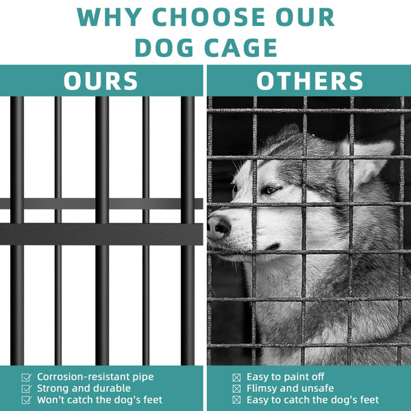 Meetwarm Large Outdoor Dog Pen & Reviews | Wayfair