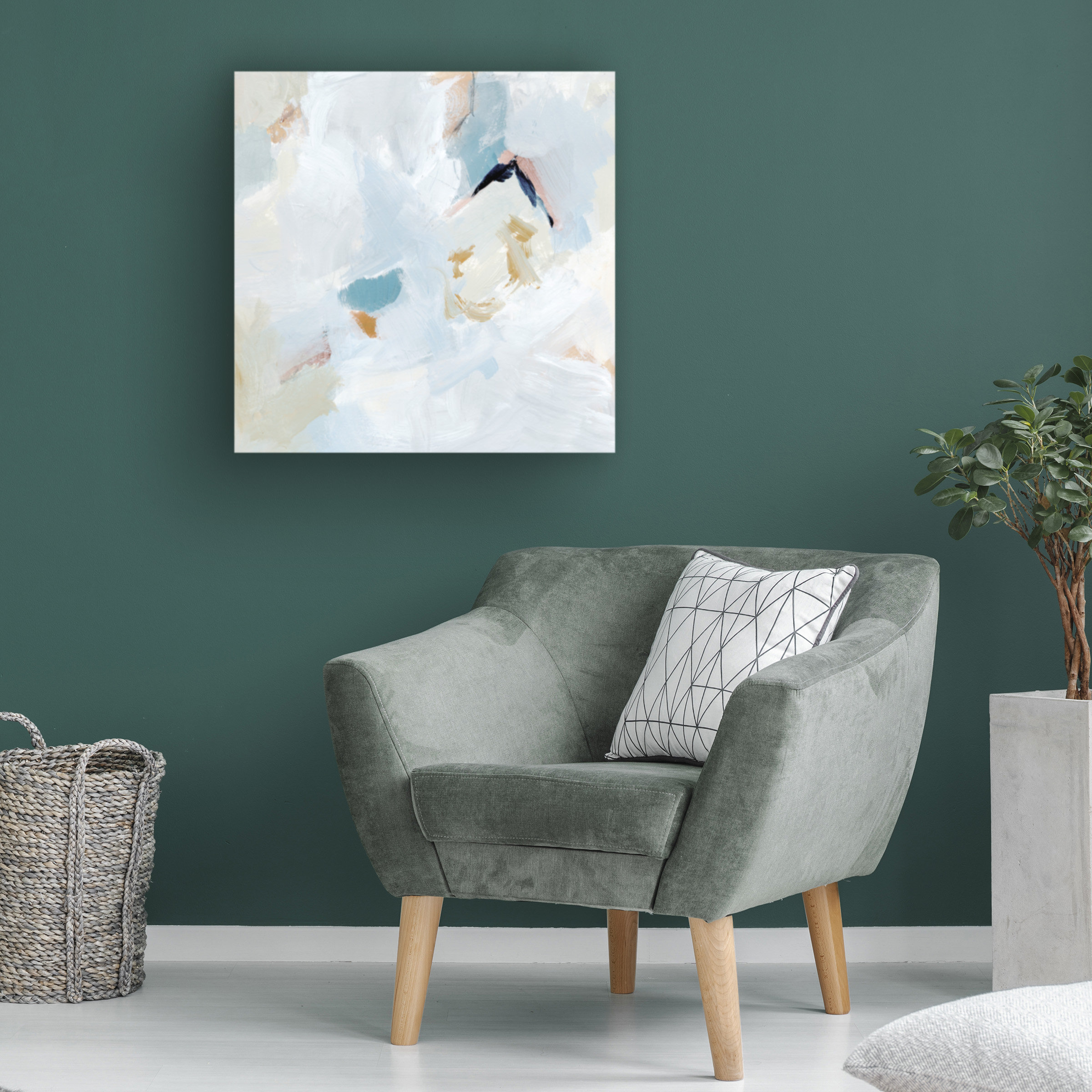 Orren Ellis Victoria Barnes Nimbus Pass II Canvas Wall Art | Wayfair