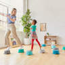 ECR4Kids Stepping Buckets with Storage Carry Bag, Balance Stones ...