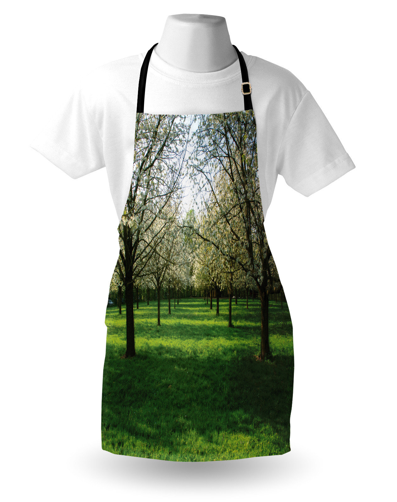 Bungalow Rose Tree Apron Unisex Cherry Blossoms Spring Season Adult ...