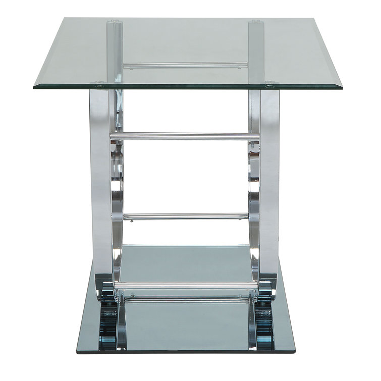 Ivy Bronx Glass End Table - Wayfair Canada