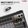 5 Core Audio Mixer 8 Channel DJ Controller Professional Sound Board ...