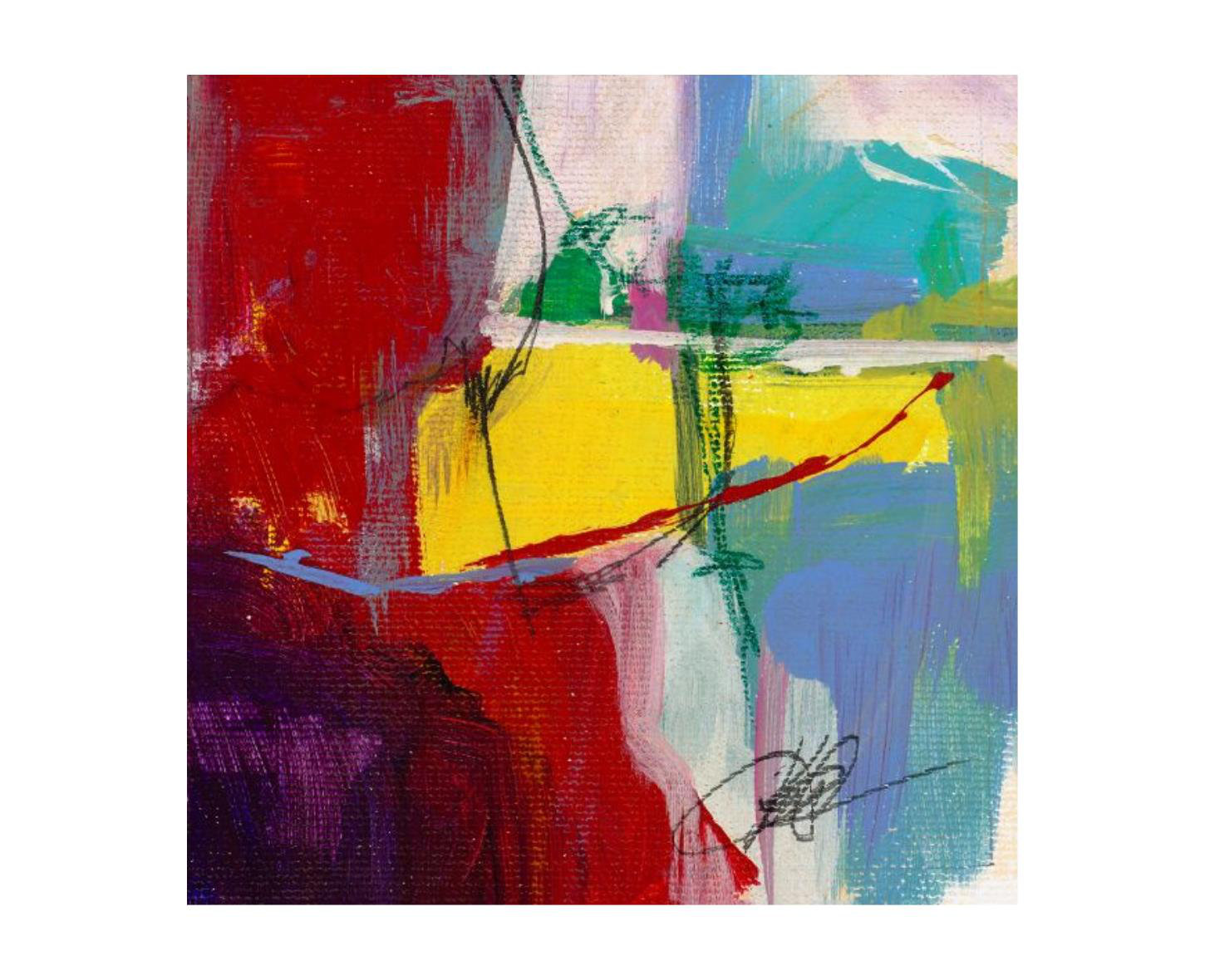 Chelsea Art Studio Kelly O'Neal Primary Concern II On Canvas by Kelly O ...