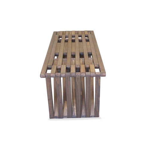 Union Rustic Darcus Pine Outdoor Bench & Reviews | Wayfair